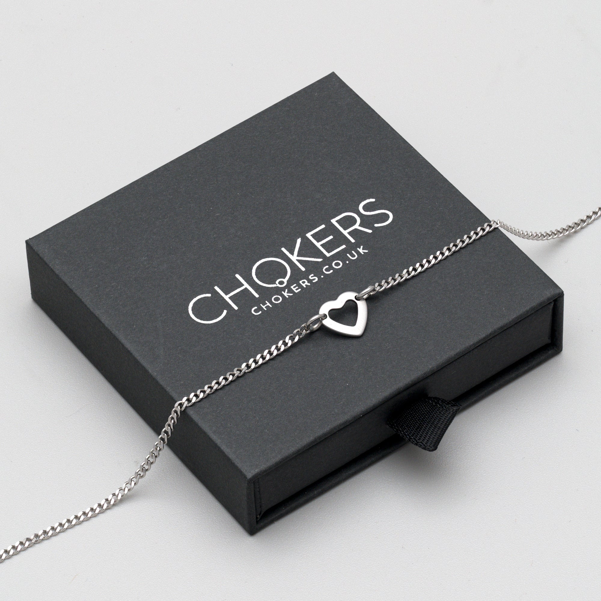 Hollow Heart Day Collar | Submissive Choker Necklace